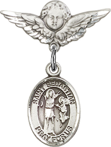 Hail MaryGifts | Jewelry | St Sebastian Baby Badge 900735 | Poshmark